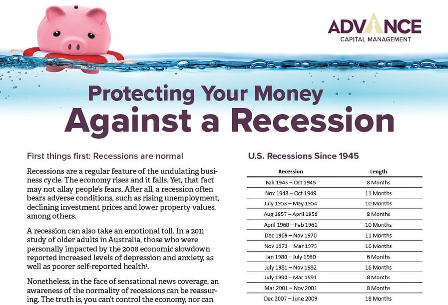 Preparing for the Economic Recovery